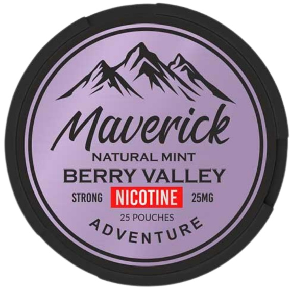 MAVERICK BERRY VALLEY 25 mg/g | MAVERICK | Nikotynowe.pl